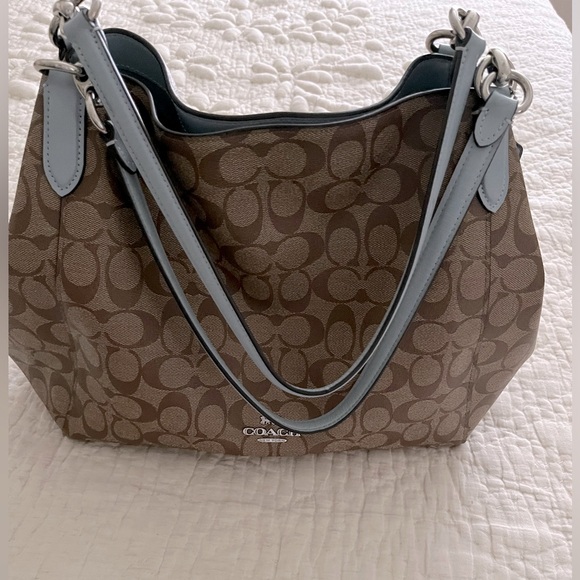 Coach | Bags | Coach Signature Monogram Bag | Poshmark